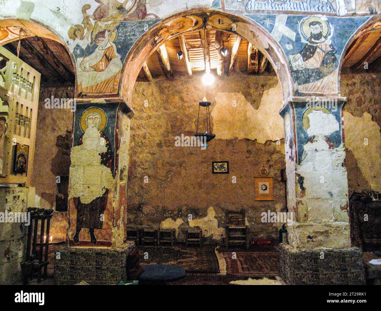 Mar Musa monastery Stock Photo - Alamy