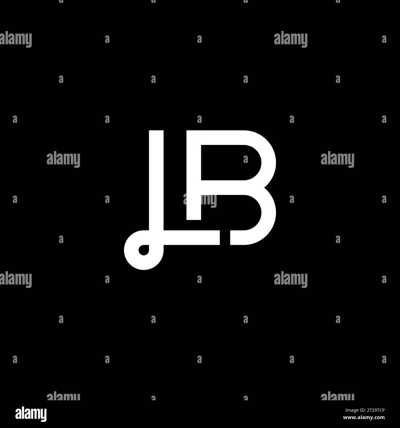 LB logo, LB monogram, initials LB logo, letter LB logo, icon, vector ...