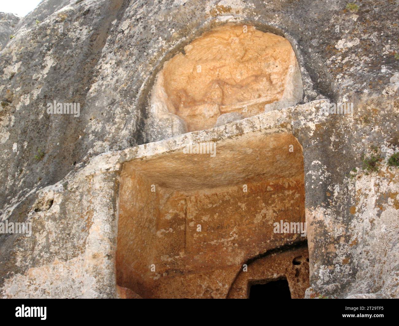 Roman tombs on the road side Stock Photo - Alamy