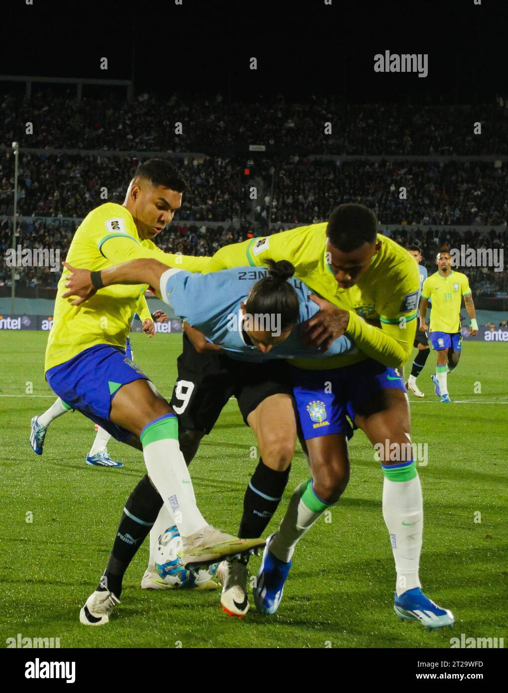 Montevideu, Uruguai. 17th Oct, 2023. Player Darwin Nuñez (Uruguay) in ...