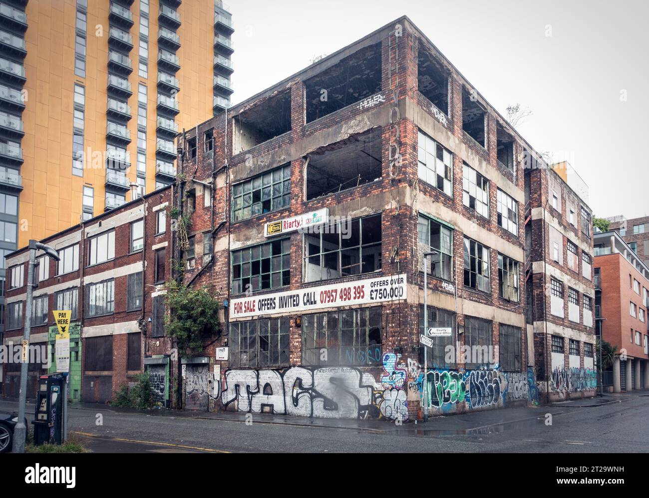 Manchester's Northern Quarter undergoing constant regeneration Stock ...