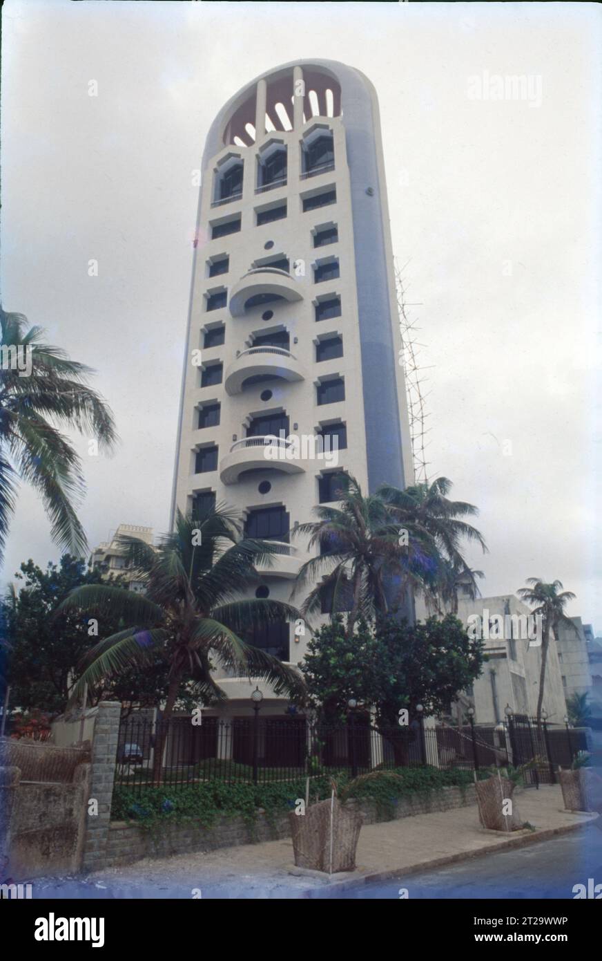 Articulate Private Building on Worli Sea Face, Mumbai, India Stock ...