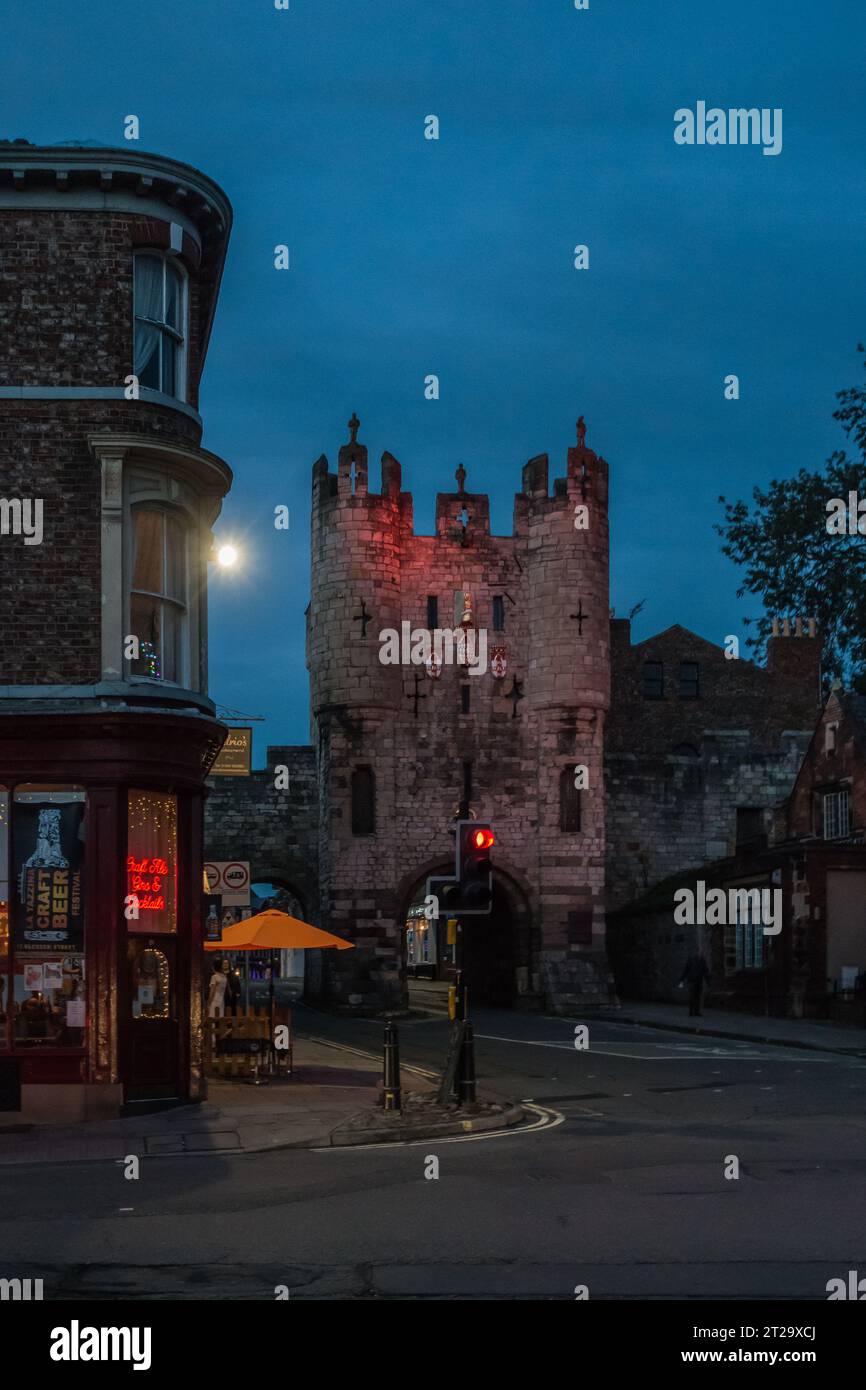 Micklegate Bar the southern entrance to the English city of York since ...