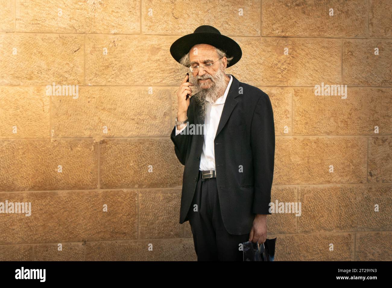 Pious old man hi-res stock photography and images - Alamy