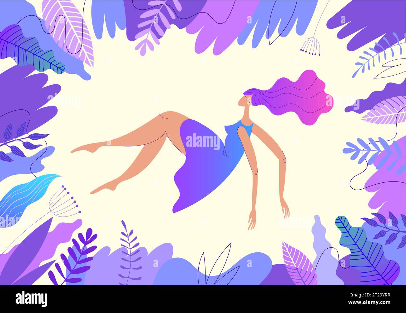 Women laying down Stock Vector Images - Alamy
