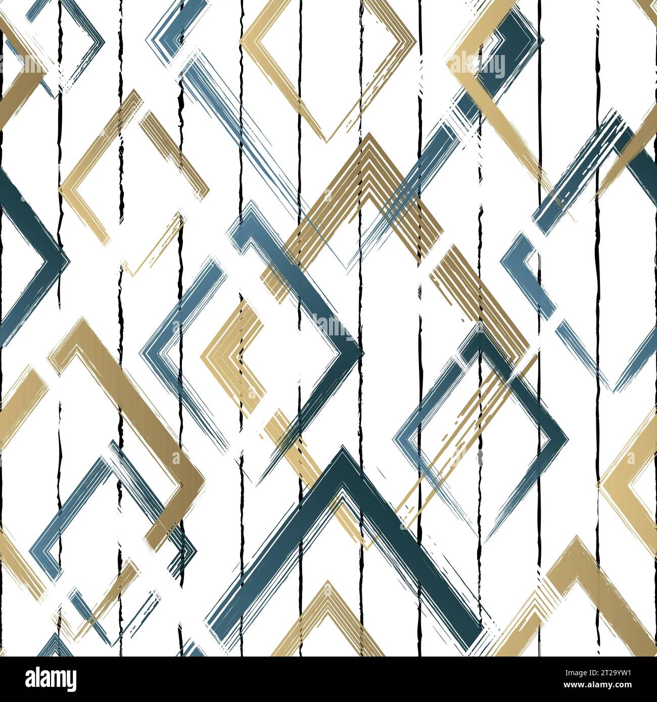 Abstract geometric seamless pattern. Repeating geometry line background ...