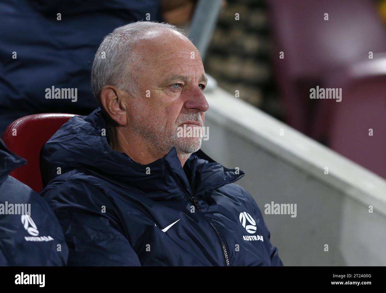 Graham Arnold manager of Australia. - Australia v New Zealand ...