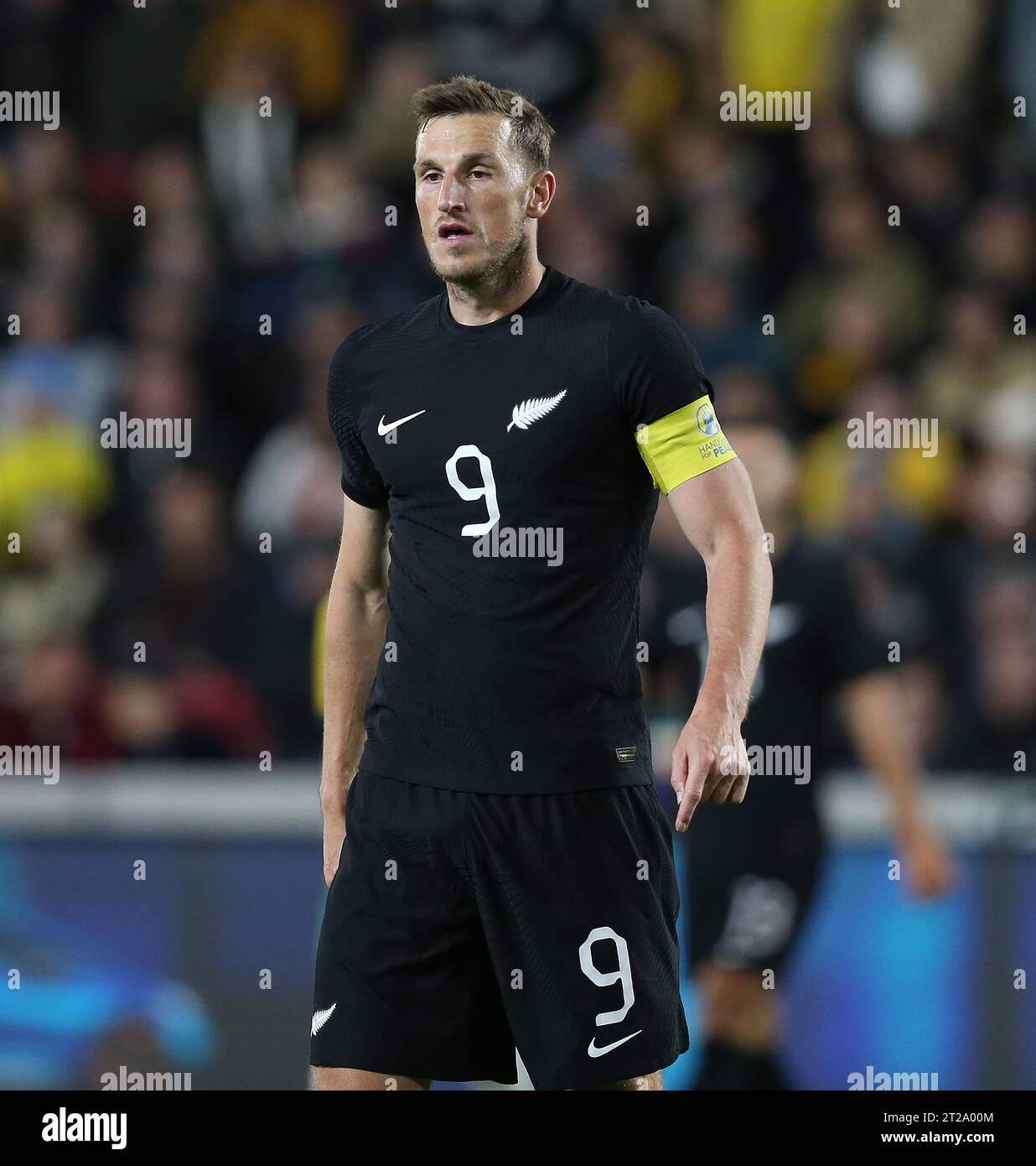 Chris Wood of New Zealand & Nottingham Forest. - Australia v New ...
