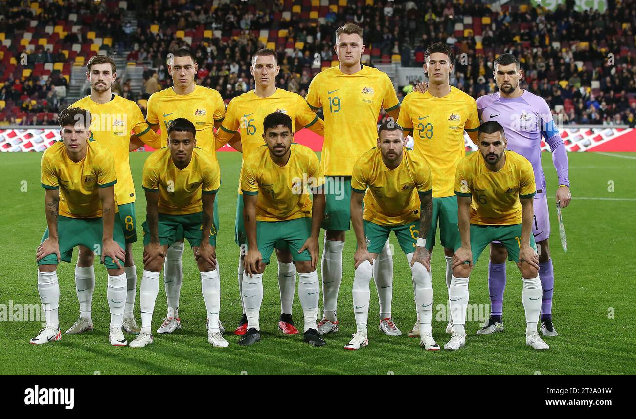 Australia team photo ahead of kick off. - Australia v New Zealand ...