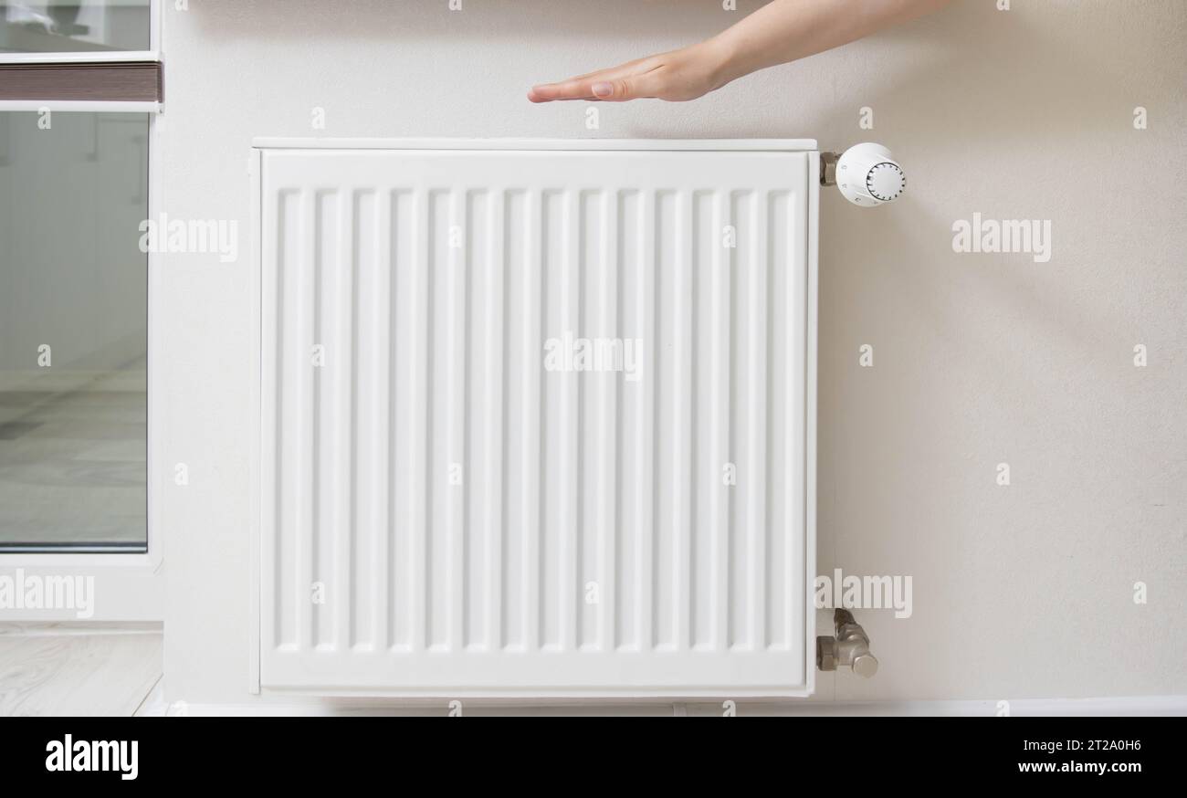 Wall radiator in the room. Increasing the price of water heating ...