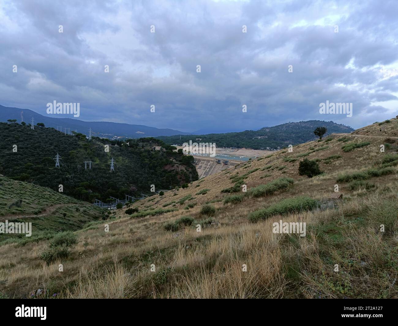 lake, water, mountains, landscape, view, trees, spain, nature, sky ...