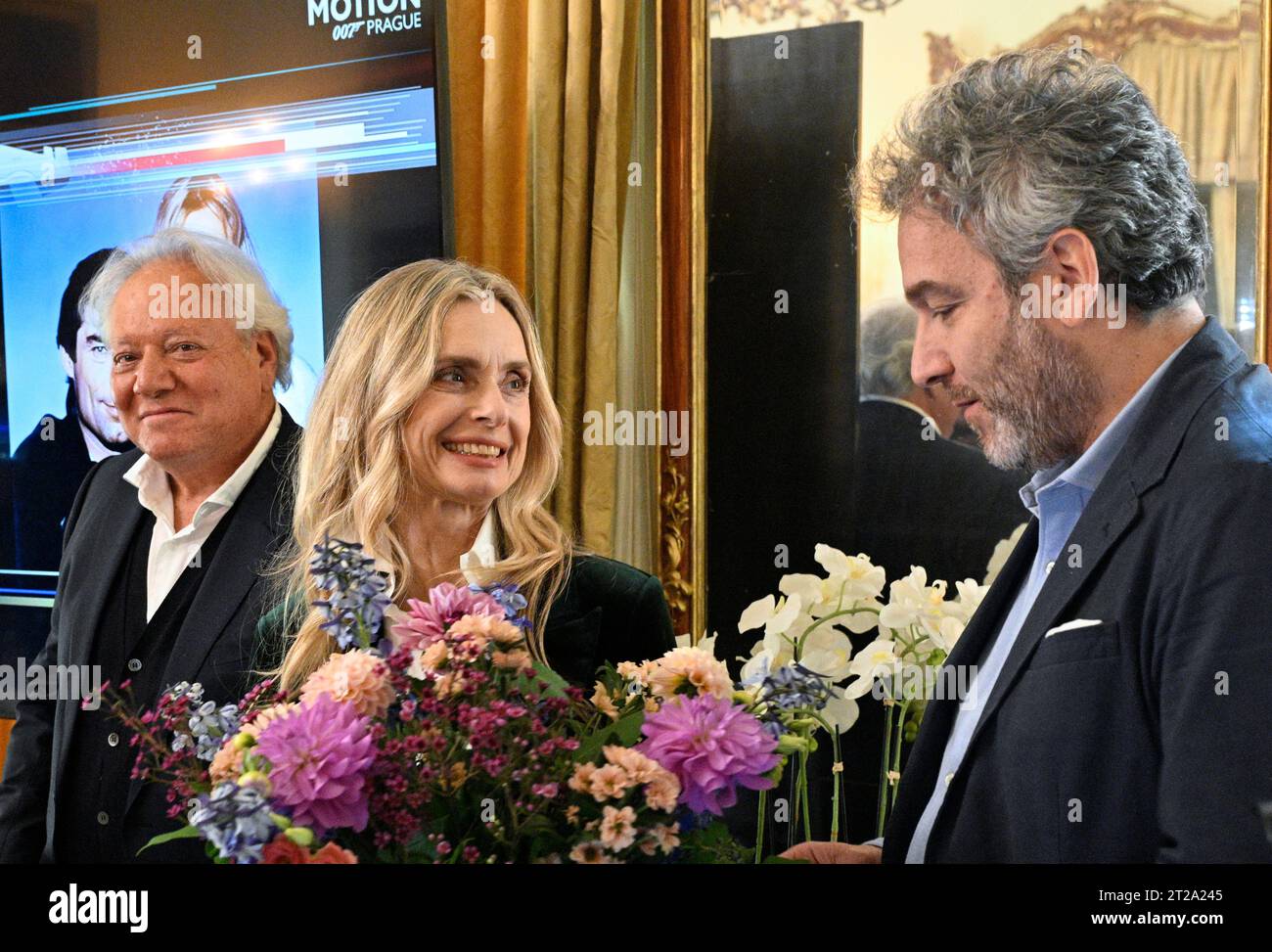 Prague, Czech Republic. 18th Oct, 2023. World exhibition Bond In Motion ...