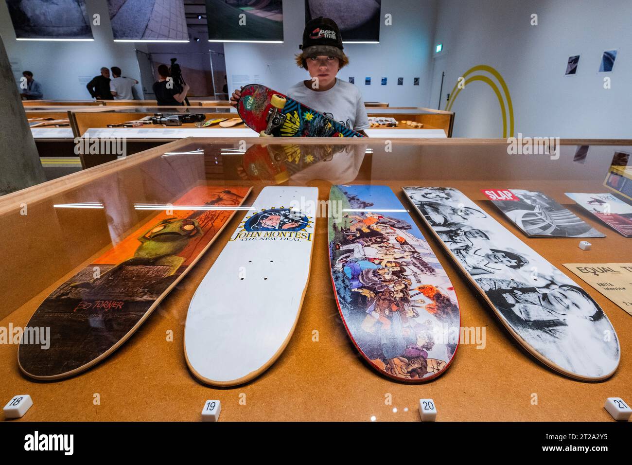 London, UK. 18th Oct, 2023. Biggs, a member of the Converse CONS ...