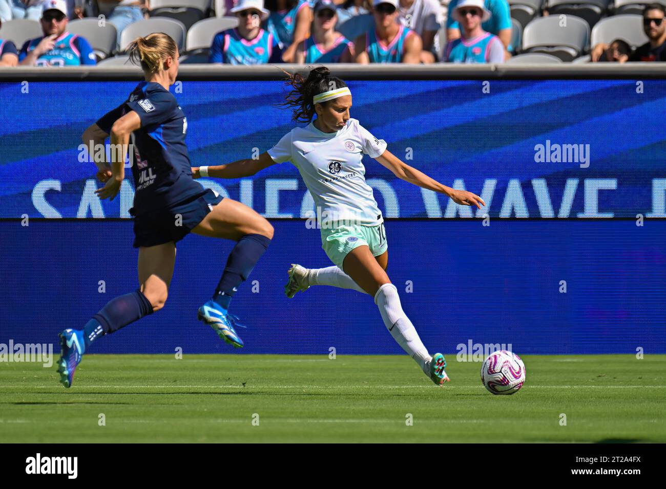 October 15, 2023: Racing Louisville FC forward Nadia Nadim (10) during ...