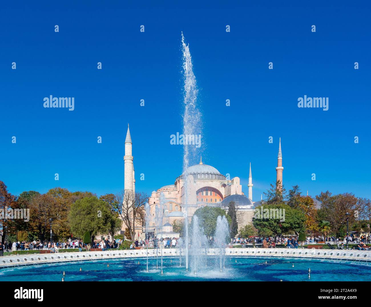 Istanbul, Turkey, Hagia Sophia (Turkish: Ayasofya camii) is a mosque ...