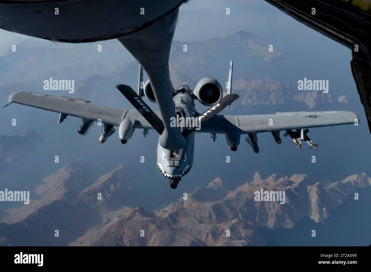 Area of Control, Syria. 01 June, 2023. A U.S. Air Force A-10 Thunderbolt II close air support ...