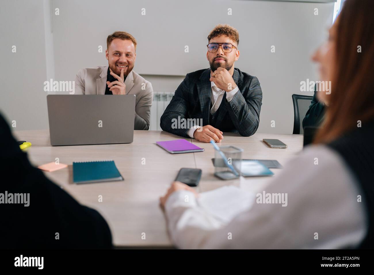 Negotiations process hi-res stock photography and images - Alamy
