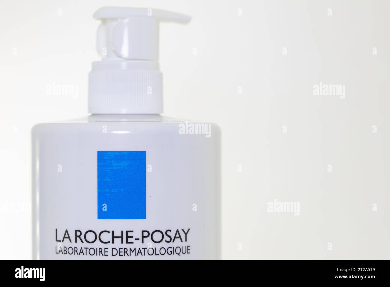 Paris, France - October 18, 2023: La Roche-Posay Body Care Lipikar Lait ...