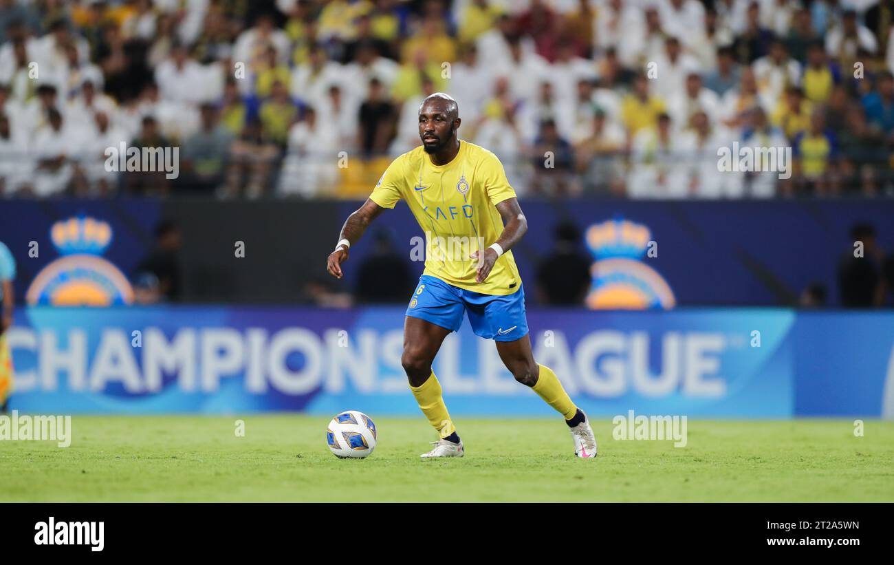 Seko Mohamed Fofana of Al Nassr FC in action during the Al Nassr FC ...