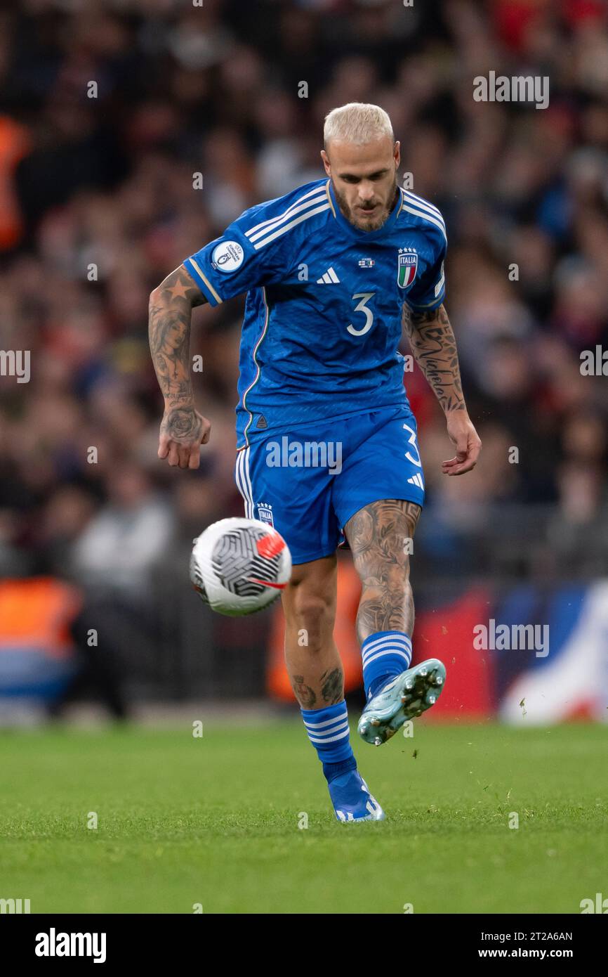 Federico Dimarco (Italy) during the UEFA "European Qualifier 2023-2024 ...