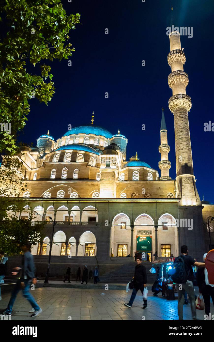 Istanbul, Turkey, New Mosque (Turkish: Yeni Cami) is an Ottoman mosque ...