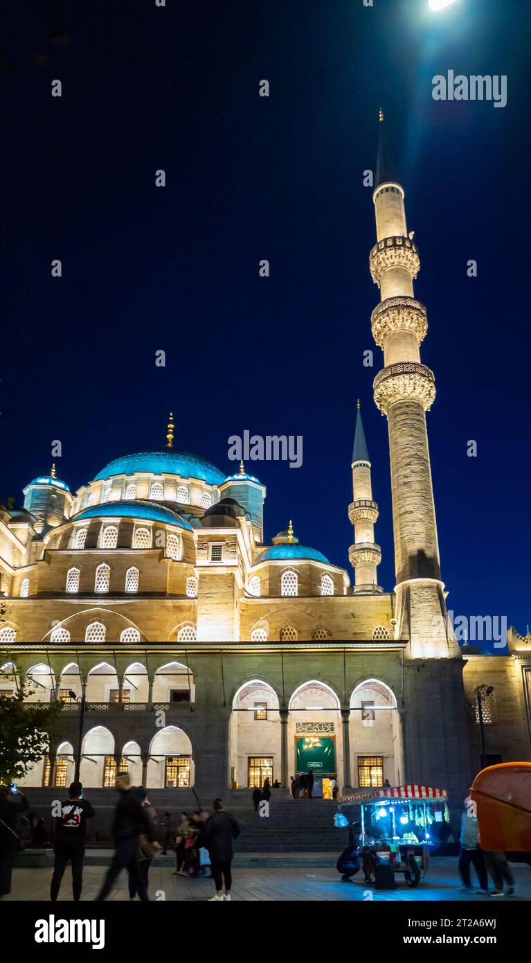 Istanbul, Turkey, New Mosque (Turkish: Yeni Cami) is an Ottoman mosque ...