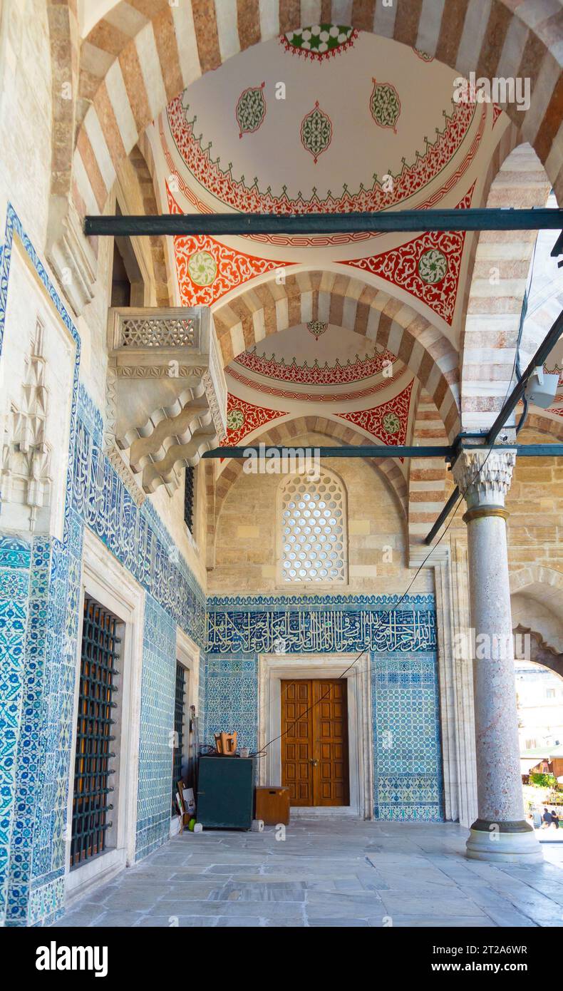 Istanbul, Turkey, 14th of October 2023, The courtyard architecture of ...