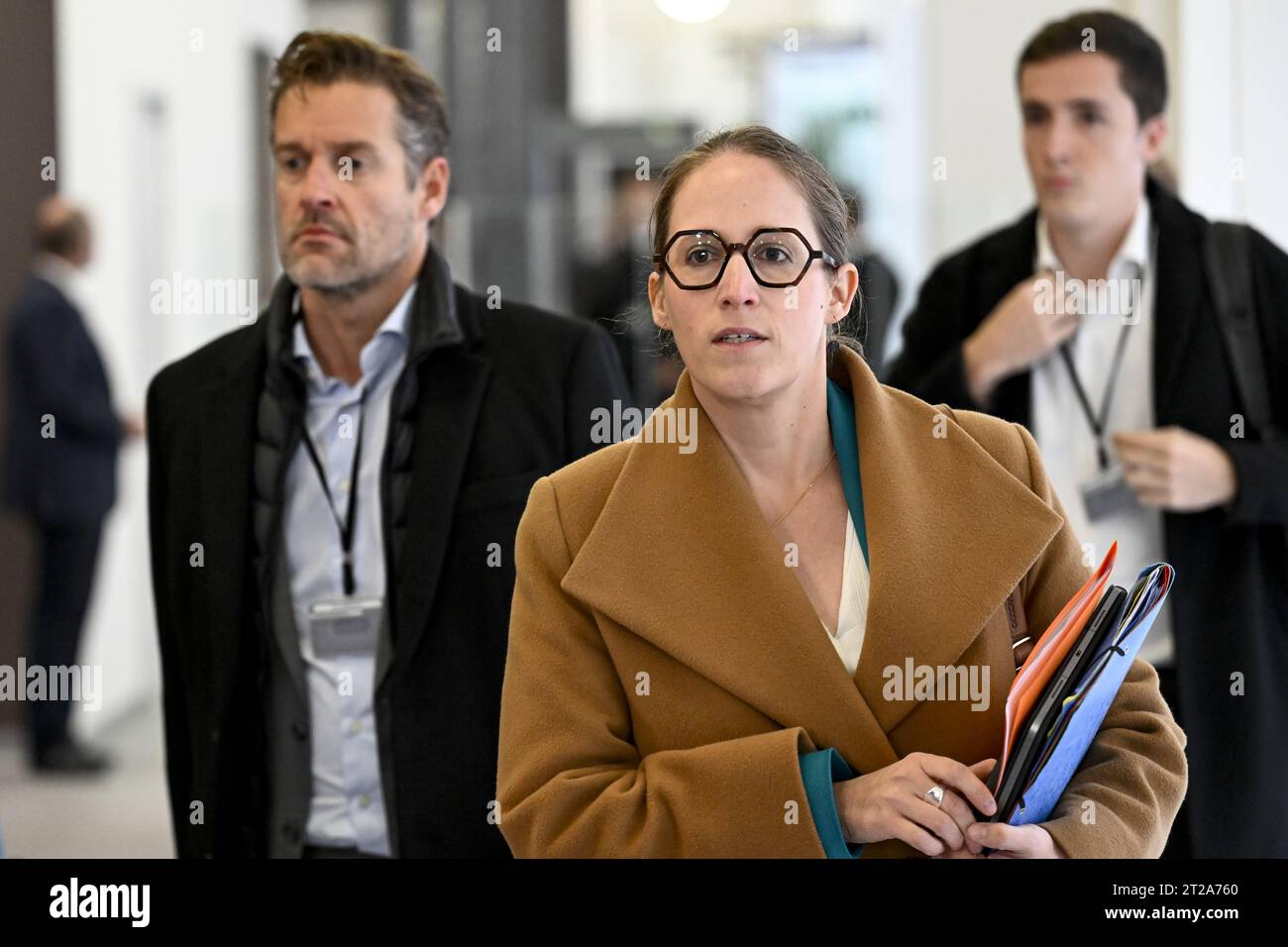 Brussels, Belgium. 18th Oct, 2023. State Secretary for Asylum and ...