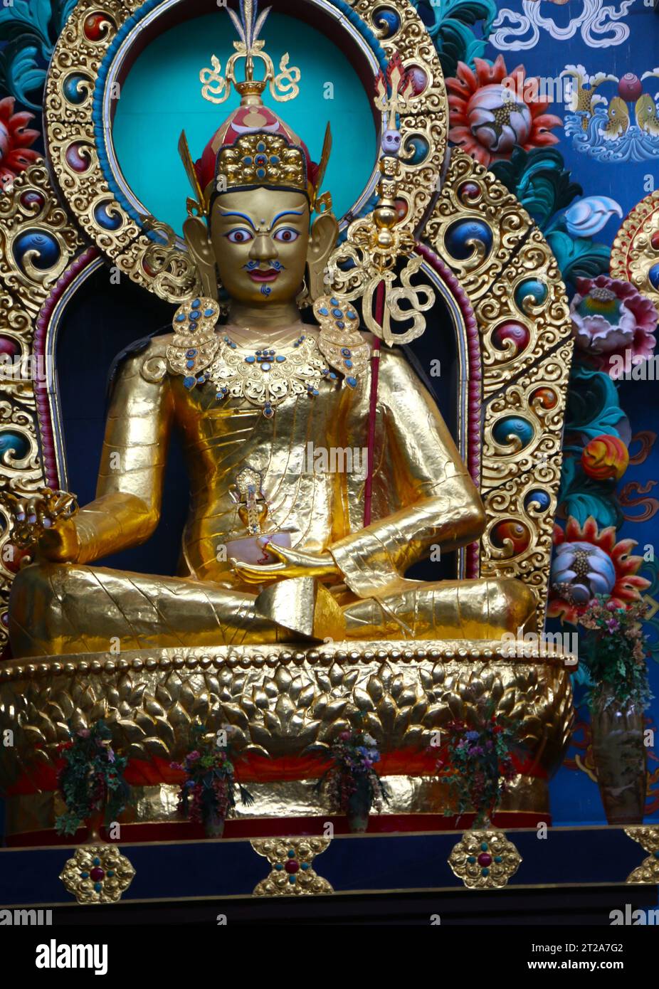 5th August 2018, Coorg, Karnataka. Namdroling monastry from Coorg ...