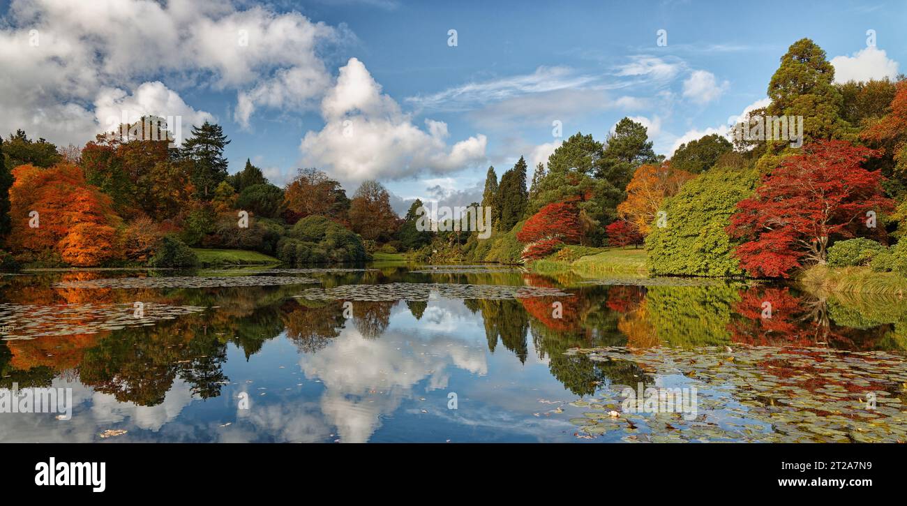 Sheffield Park East Sussex England UK Stock Photo - Alamy