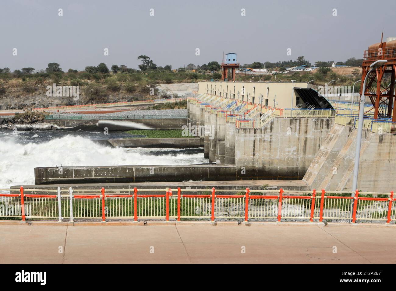 (231018) -- KAMPALA, Oct. 18, 2023 (Xinhua) -- This photo taken on Aug ...