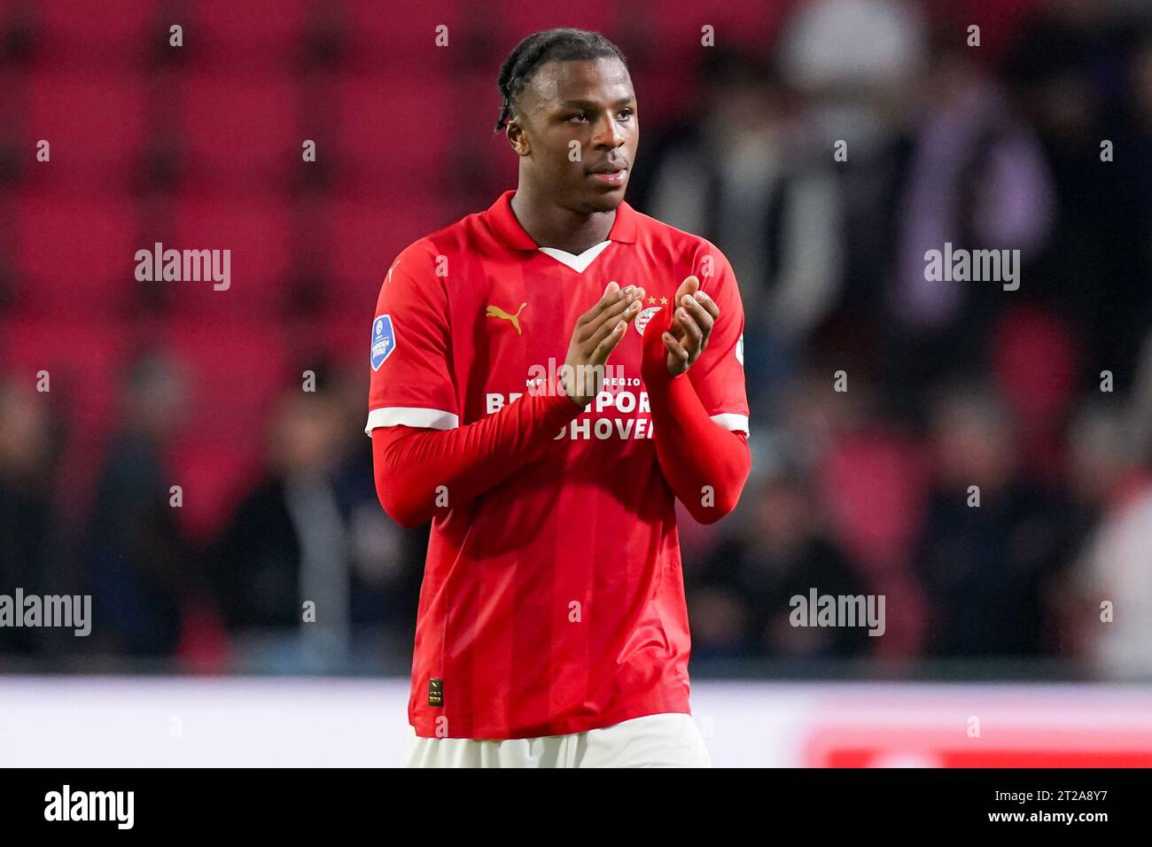 EINDHOVEN, NETHERLANDS - SEPTEMBER 30: Armel Bella-Kotchap of PSV ...