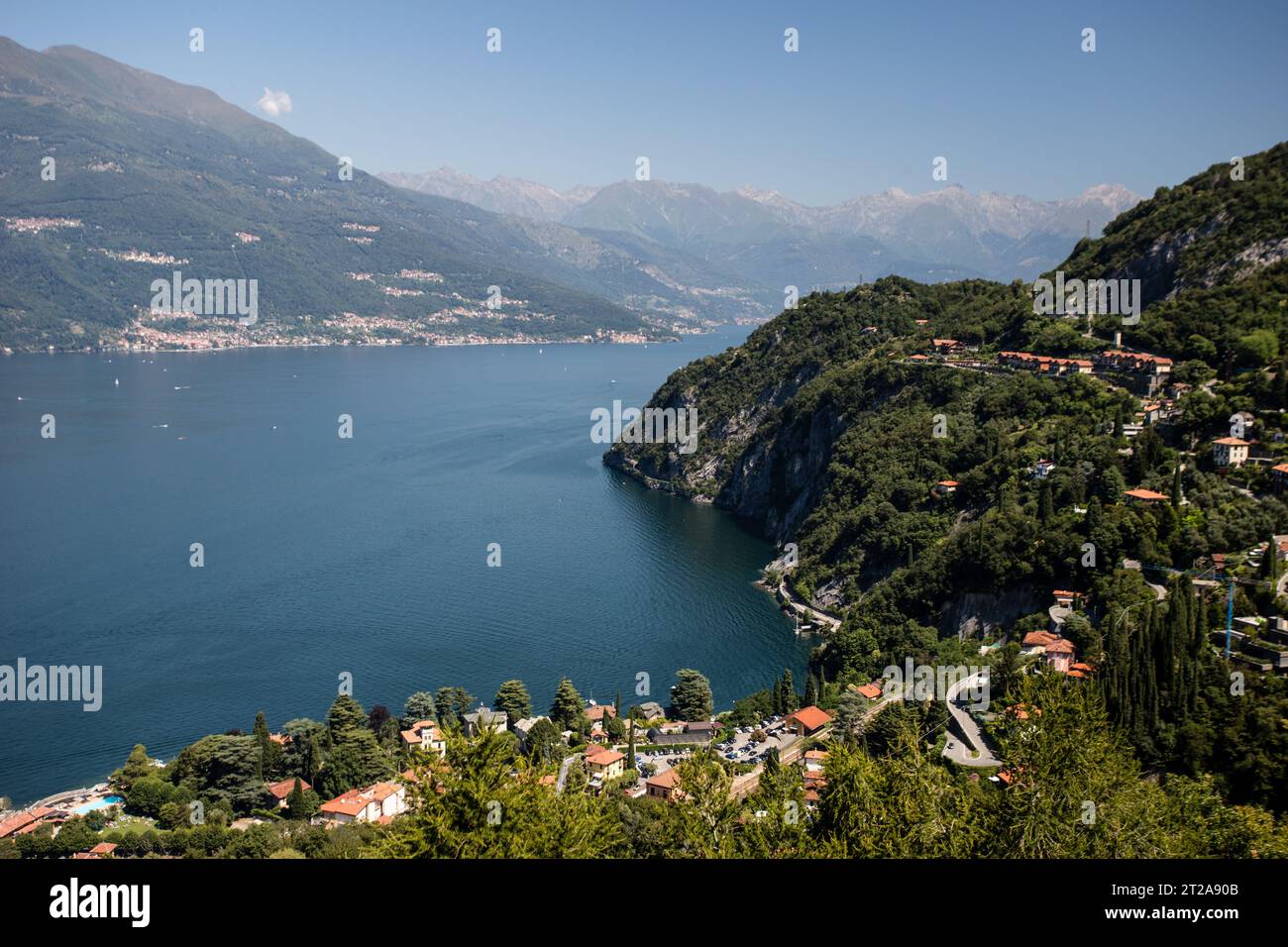 Sightseeing in Lake Como, Italy Stock Photo - Alamy