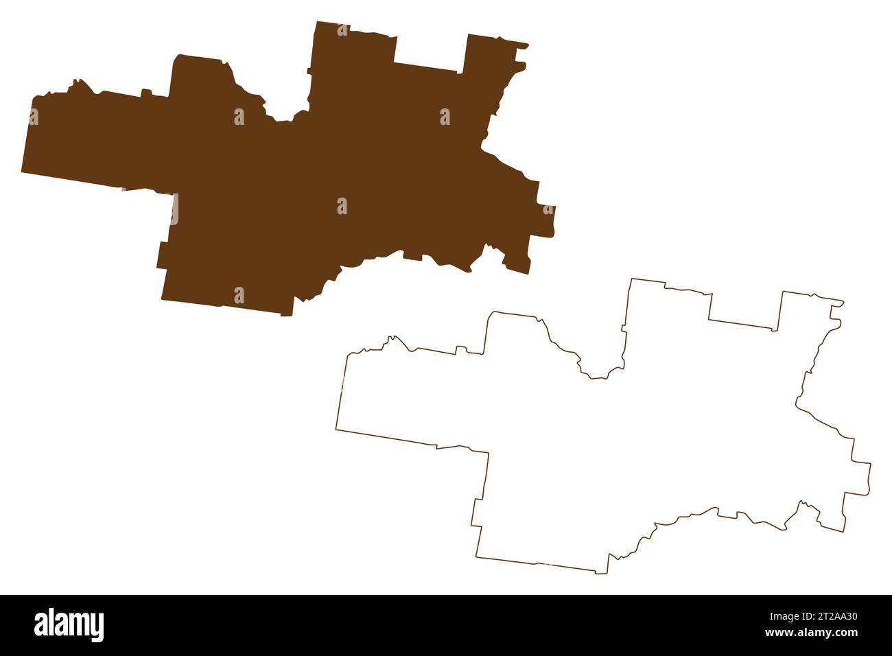 Shire of Hepburn (Commonwealth of Australia, Victoria state, Vic) map ...
