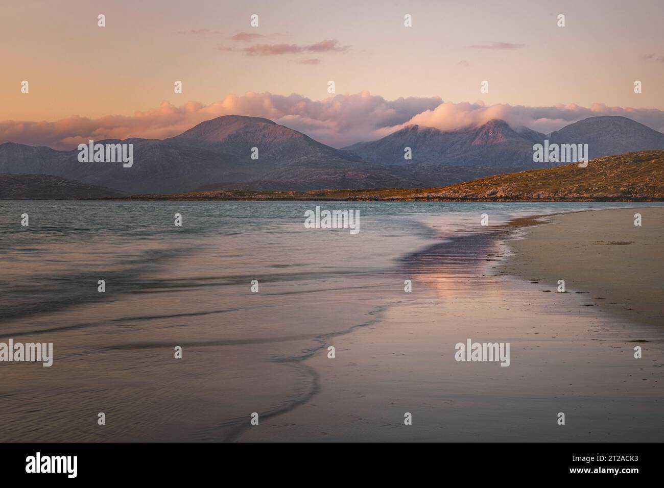 Luskentyre Sands in Isle of Harris is one of the most beautiful beaches ...