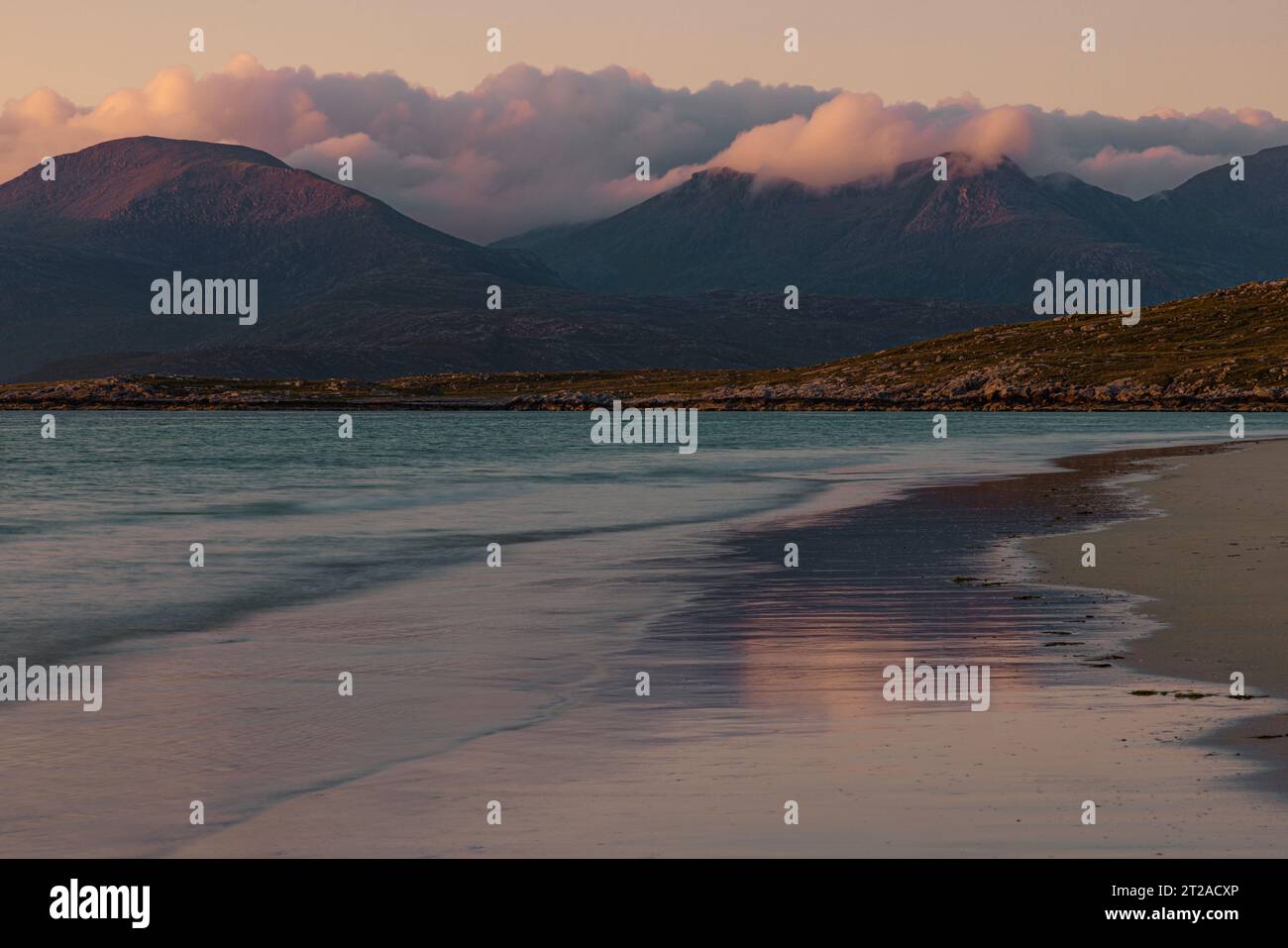 Luskentyre Sands in Isle of Harris is one of the most beautiful beaches ...