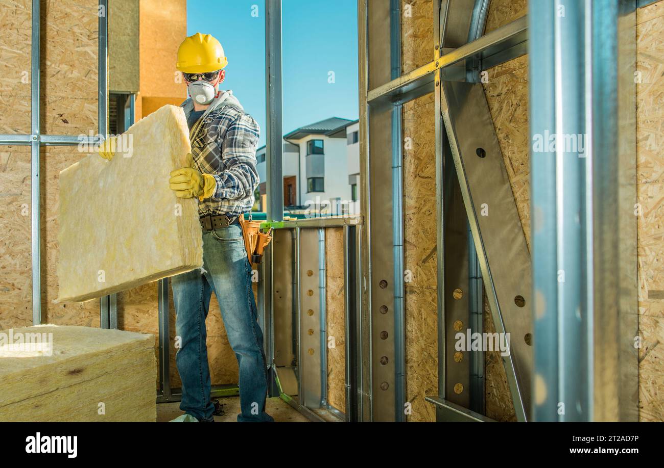 Modern Building Steel Skeleton Frame Insulation with Mineral Wool ...