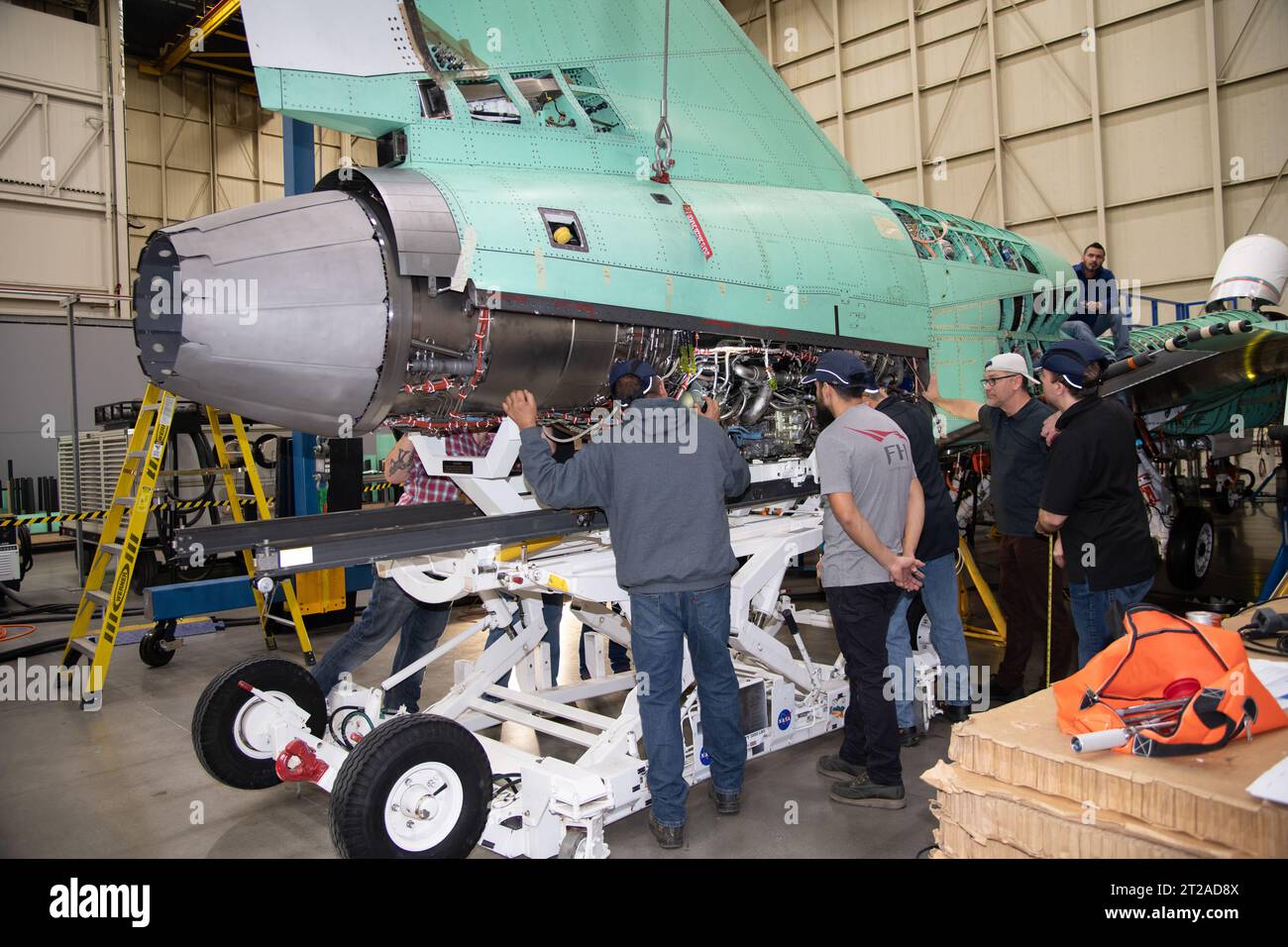 NASA’s X-59 quiet supersonic aircraft has its F414-GE-100 engine ...