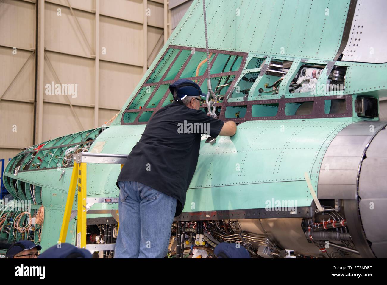. The engine that will power NASA’s quiet supersonic X-59 in flight is ...