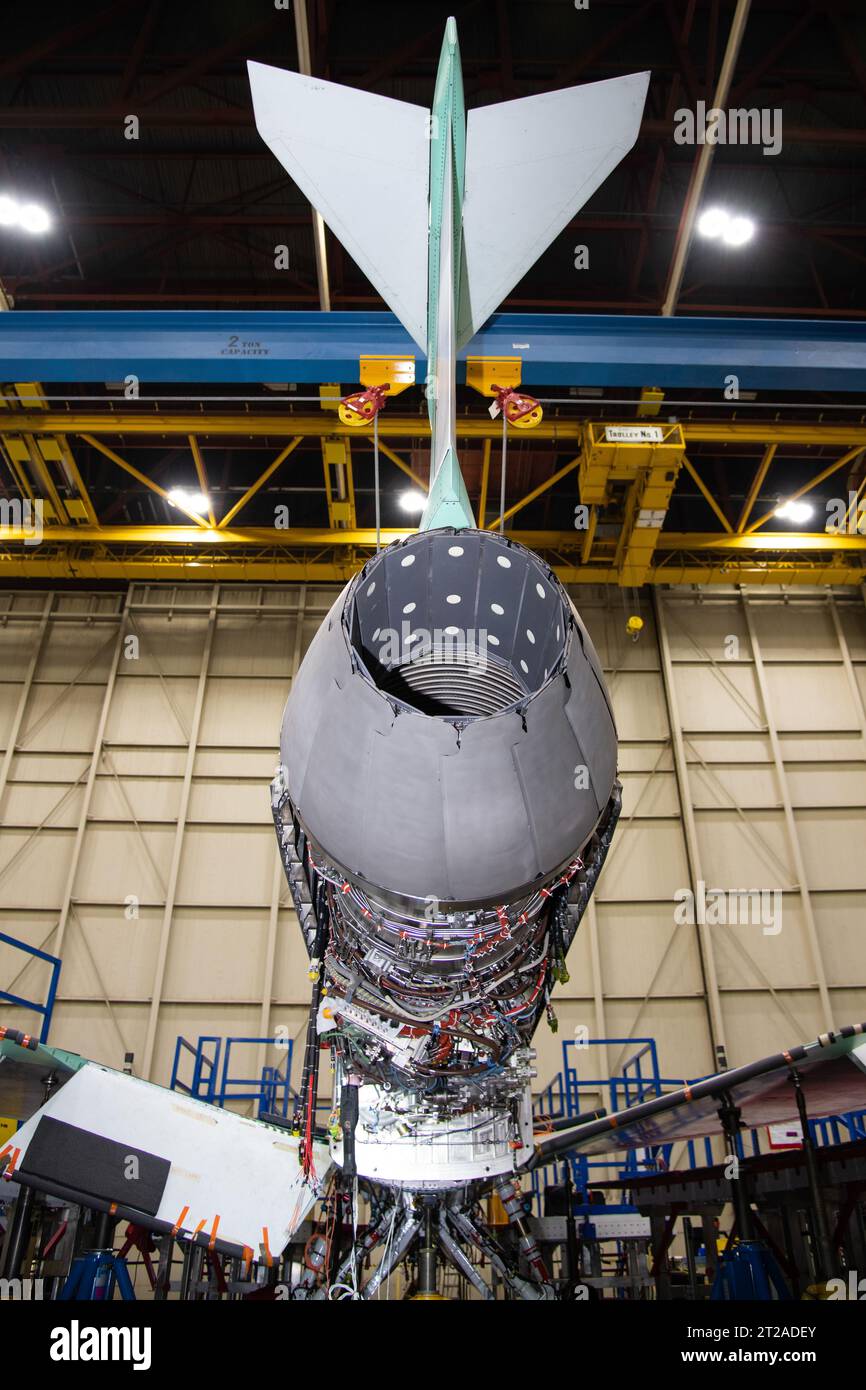 . The engine that will power NASA’s quiet supersonic X-59 in flight is ...