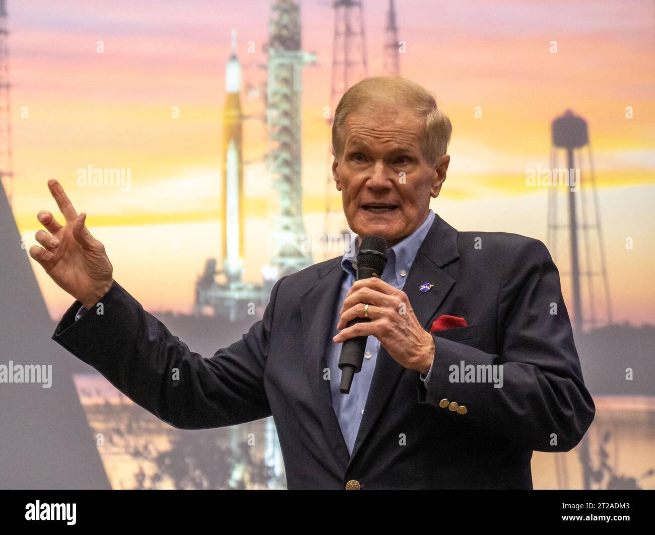 Artemis I Prelaunch. NASA Administrator Bill Nelson gives remarks ahead ...