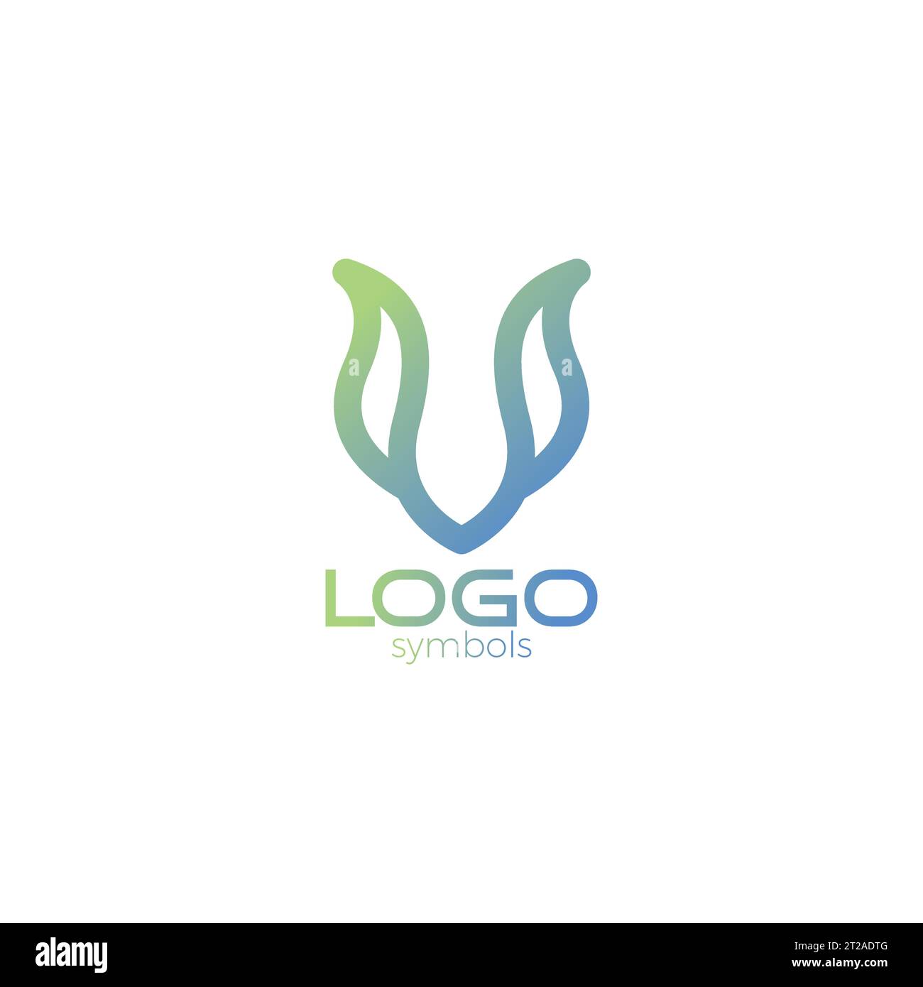 V Leaf Logo Vector Illustration. Letter V Logo Stock Vector Image & Art ...