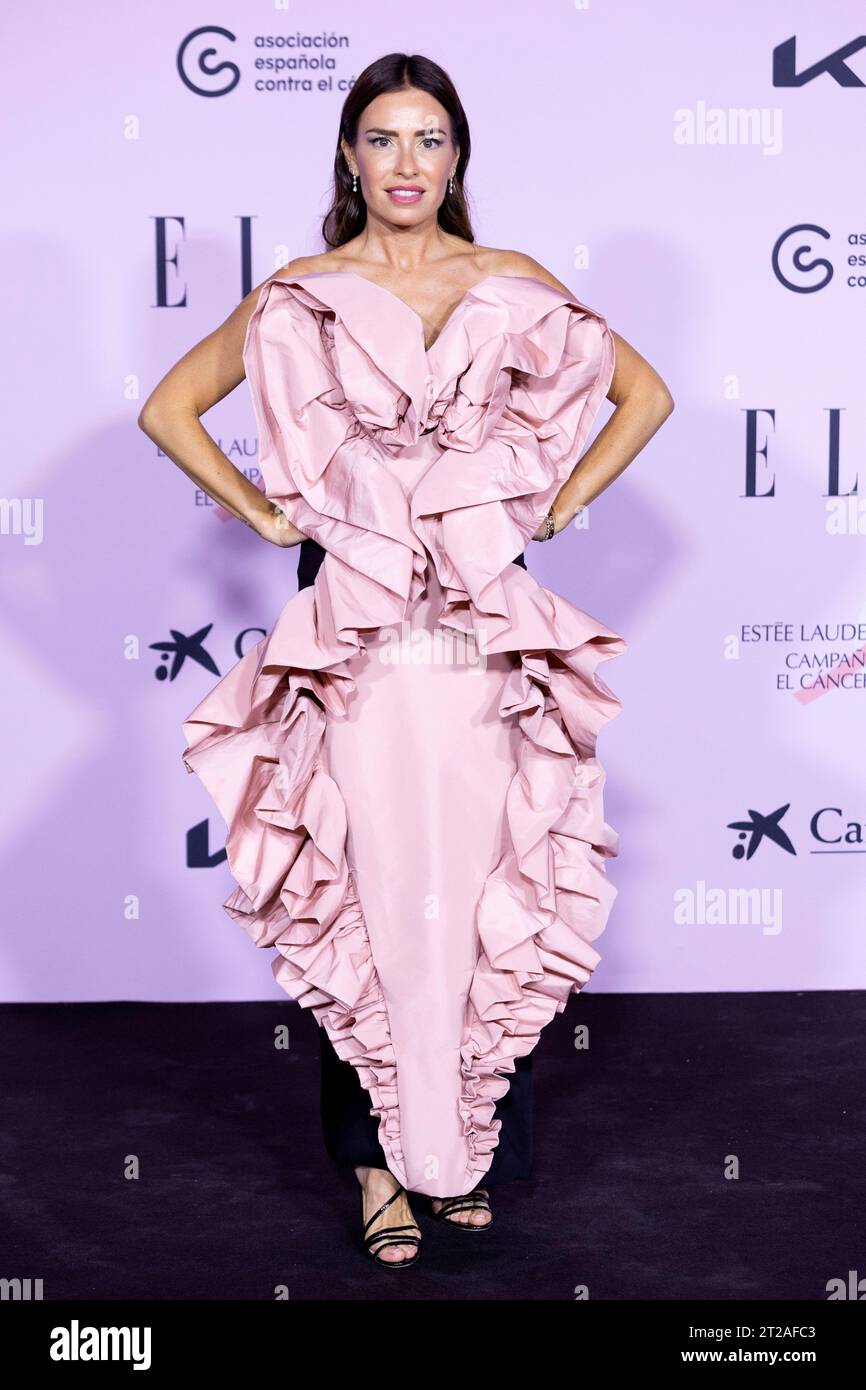 Marta Carriedo attended ELLE Cancer Ball Photocall at the Royal Theater ...