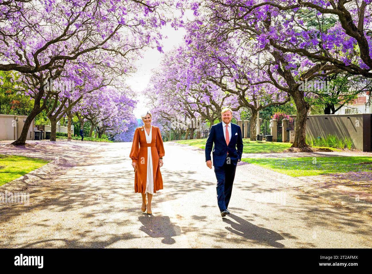 Pretoria, South Africa. 18th Oct, 2023. King Willem-Alexander and Queen ...