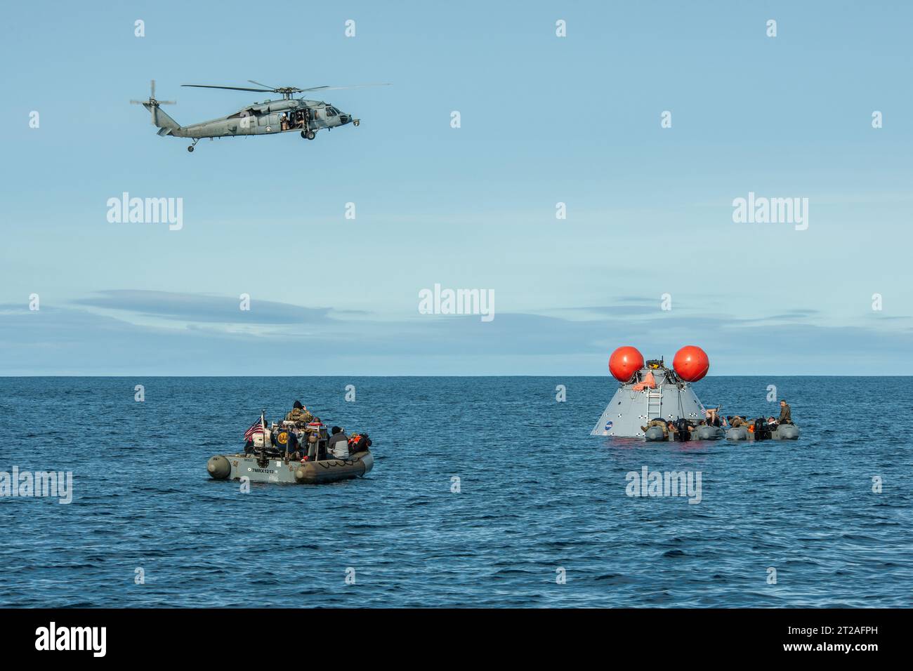 Artemis I Orion Recovery Mission. NASA's Landing and Recovery Team ...