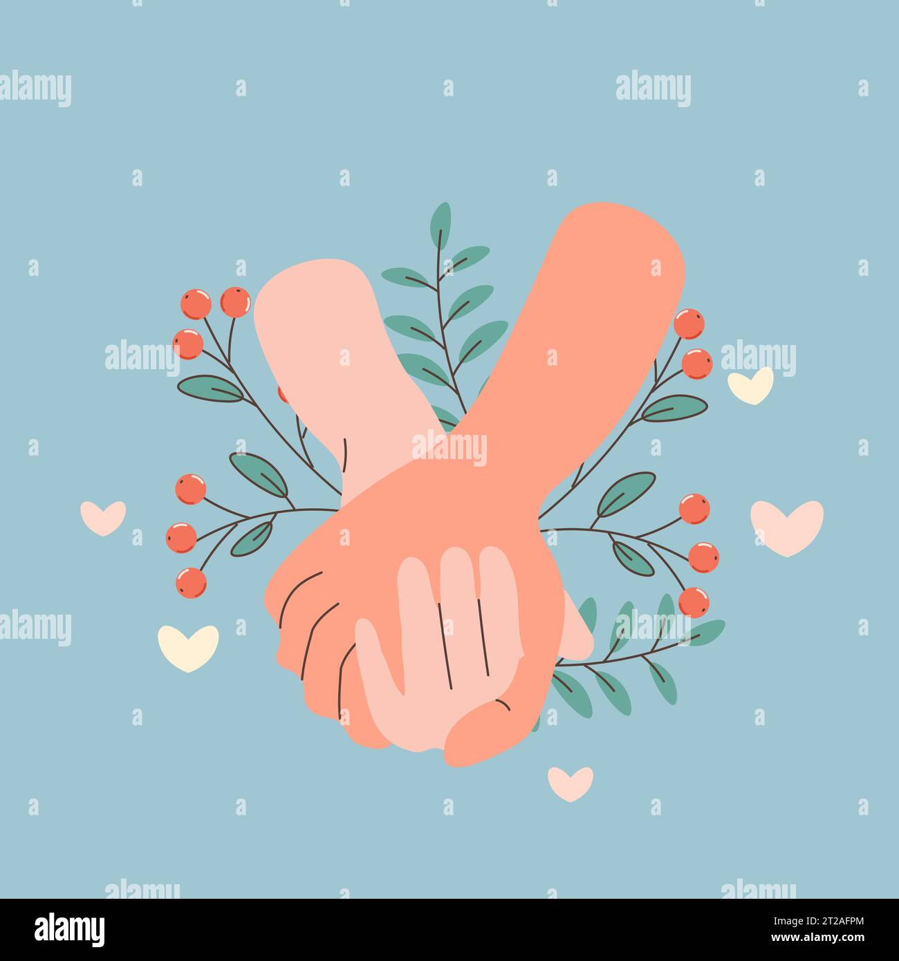 friends and friendship. hand holding hand, fist stickers, clipart ...