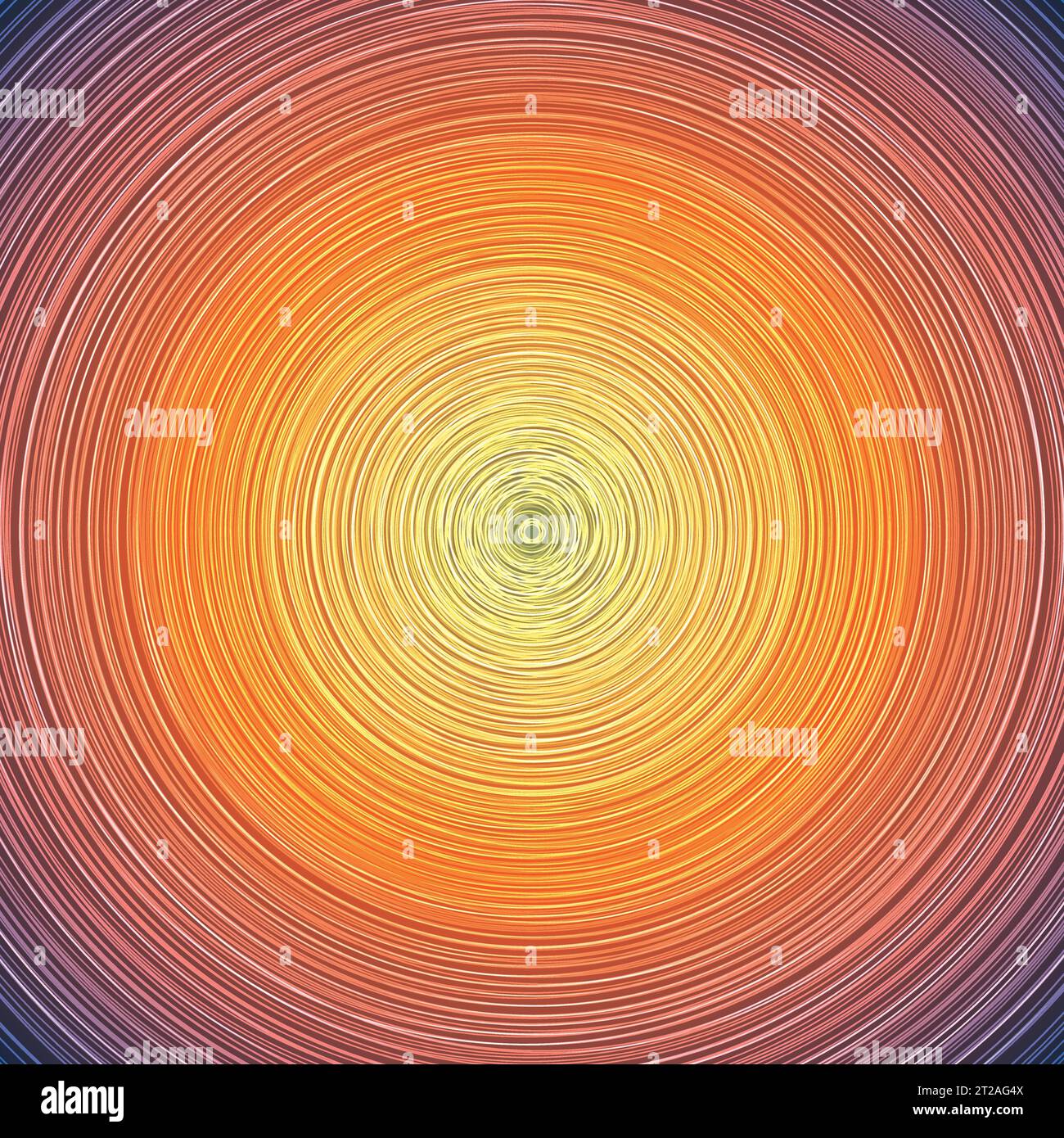 Abstract Colorful Concentric Circles Background Vector Stock Vector Image And Art Alamy