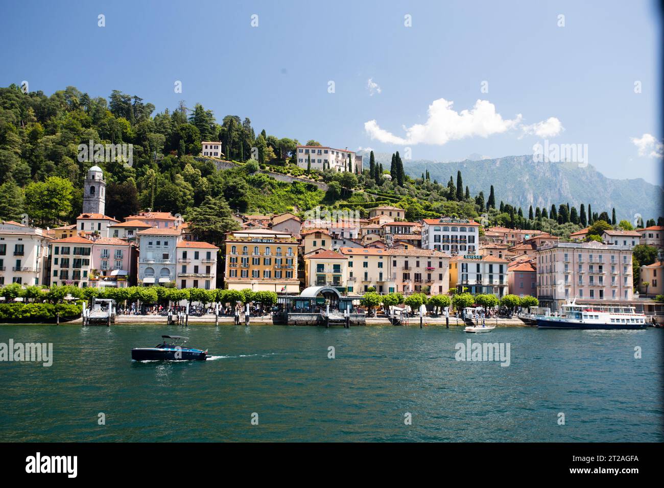 Sightseeing in Lake Como, Italy Stock Photo - Alamy