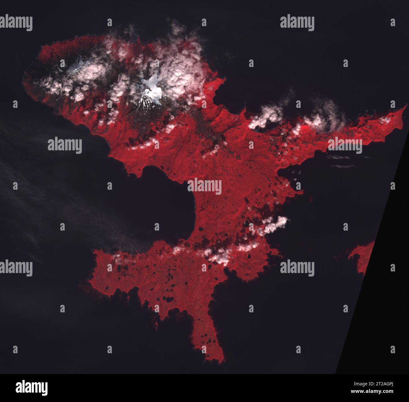 Tanaga volcano alaska hi-res stock photography and images - Alamy