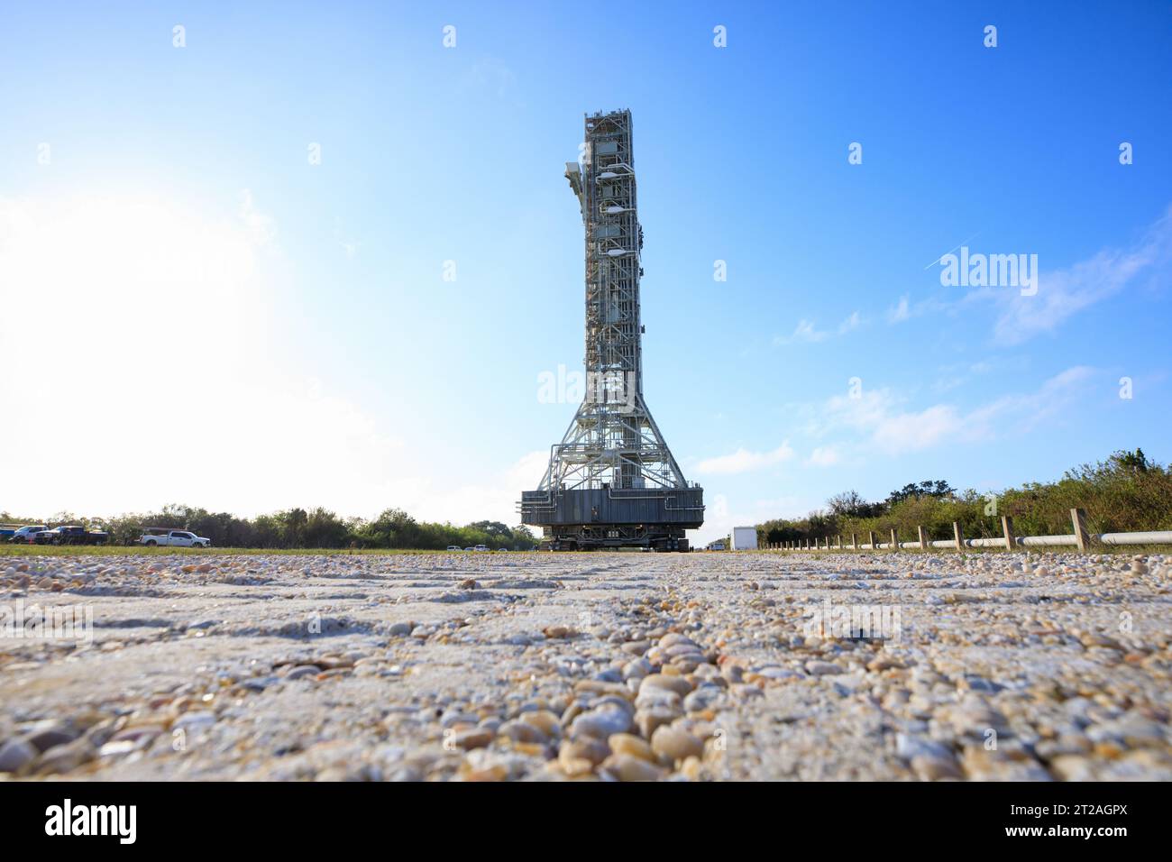 Mobile Launcher Rollback to VAB. NASA’s mobile launcher, carried atop ...